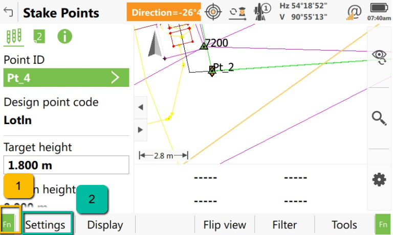 Setout And Measure In Two Faces With Leica Captivate | Surveyor Insider