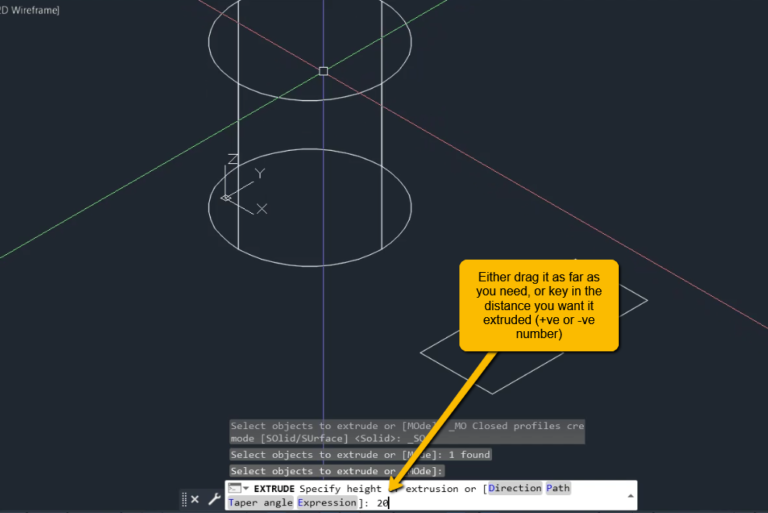 How To Extrude In AutoCAD [3d modelling] | Surveyor Insider