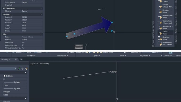 How to Draw an Arrow in AutoCAD (5 Ways) | Surveyor Insider