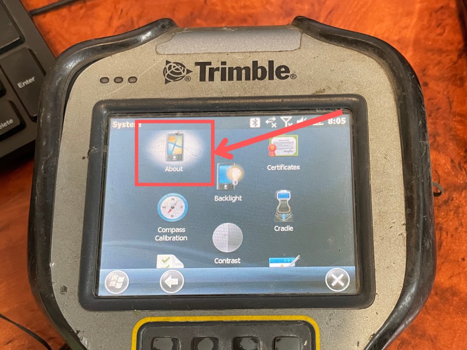TSC3 Serial Number: Where to Find It | Surveyor Insider