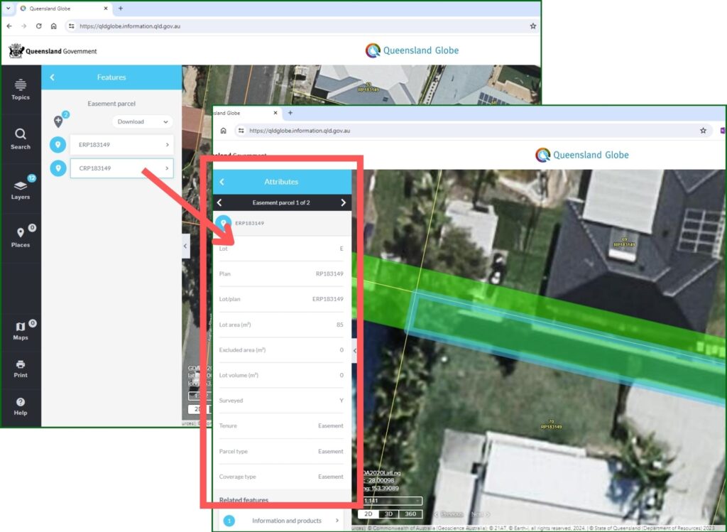 How to Search for an Easement in Queensland for Free | Surveyor Insider